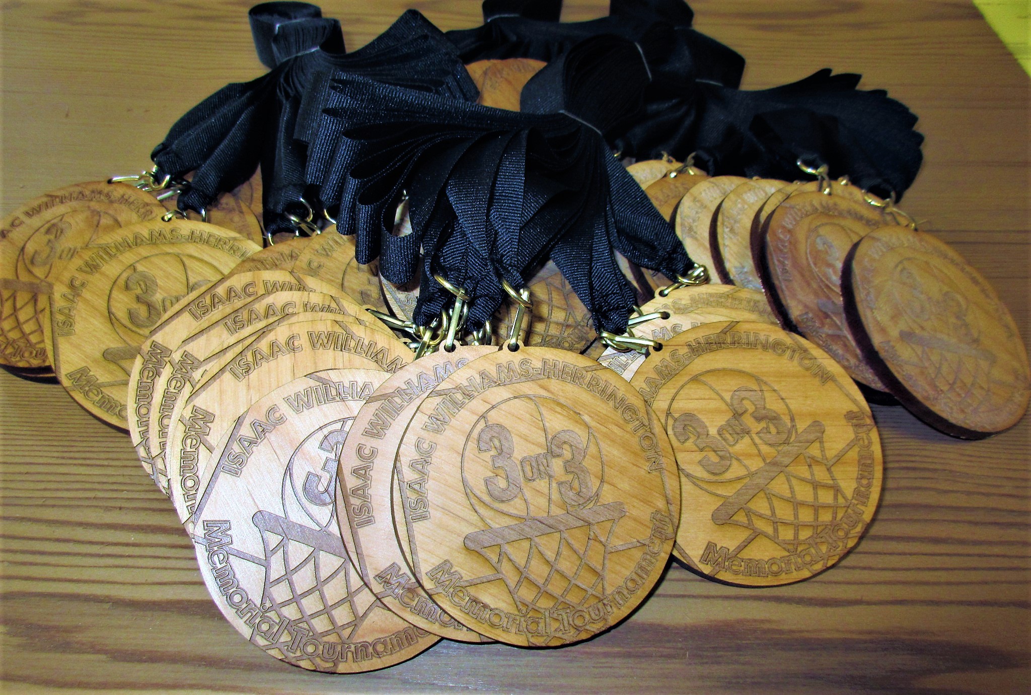 Small Wooden Medallions